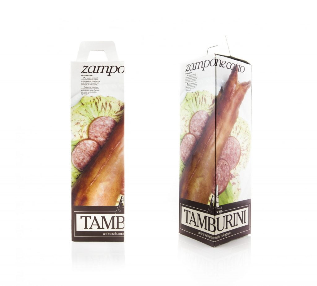 Zampone Precotto in scatola regalo kg 1,00 | Tamburini dal 1932